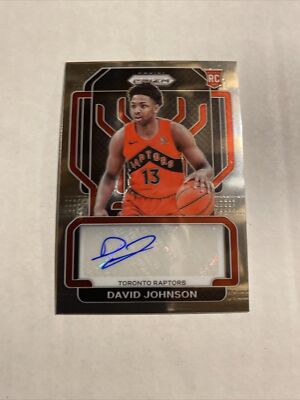 2021-22 Prizm David Johnson Rookie Penmanship Autograph Auto RC #RP-DJO ...