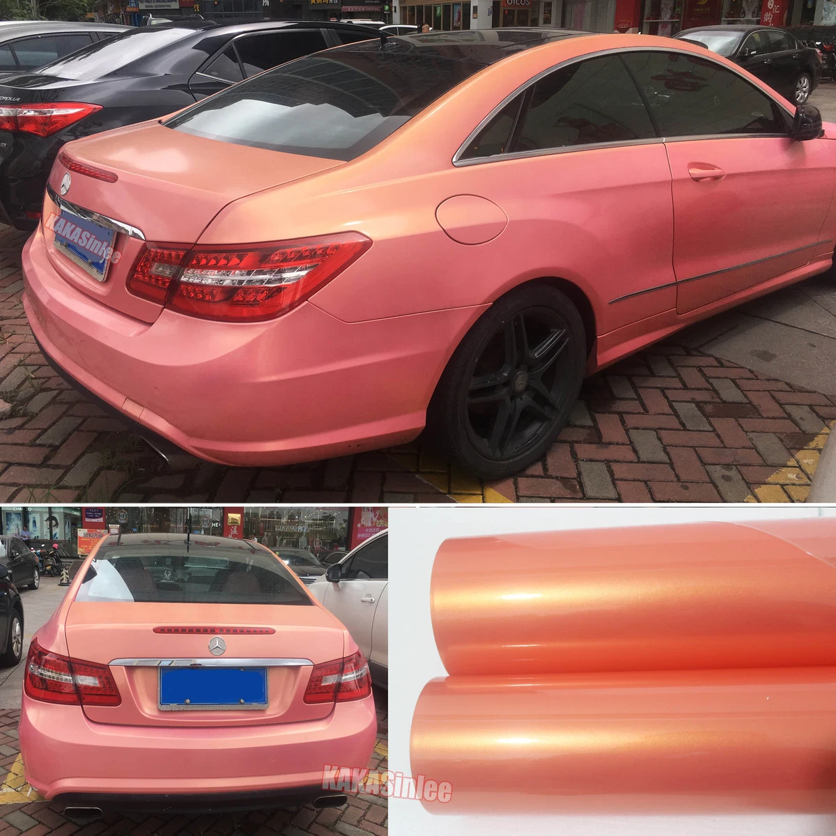 Pearl Pink Color Car