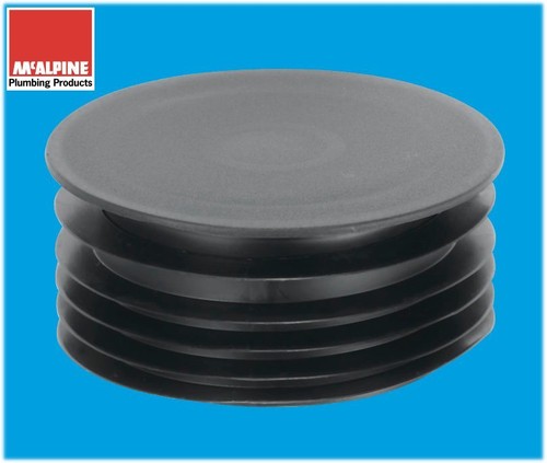 McALPINE DC4-BL 110mm 4" Soil Pipe Fitting Blanking Cap Stop End | eBay UK