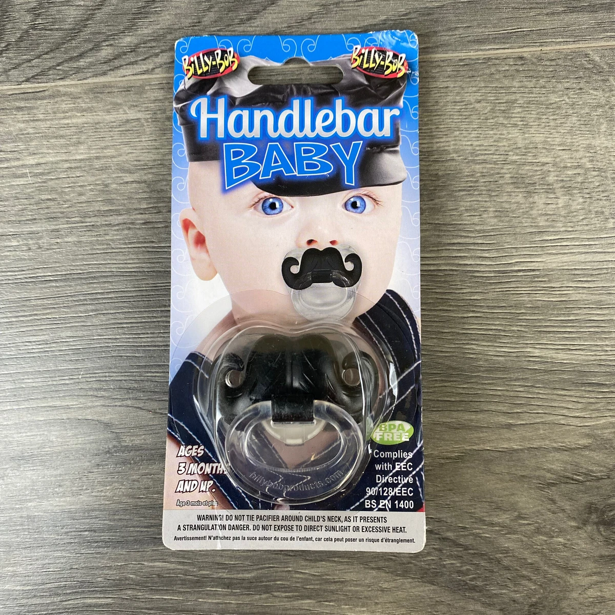 Black Baby With Mustache
