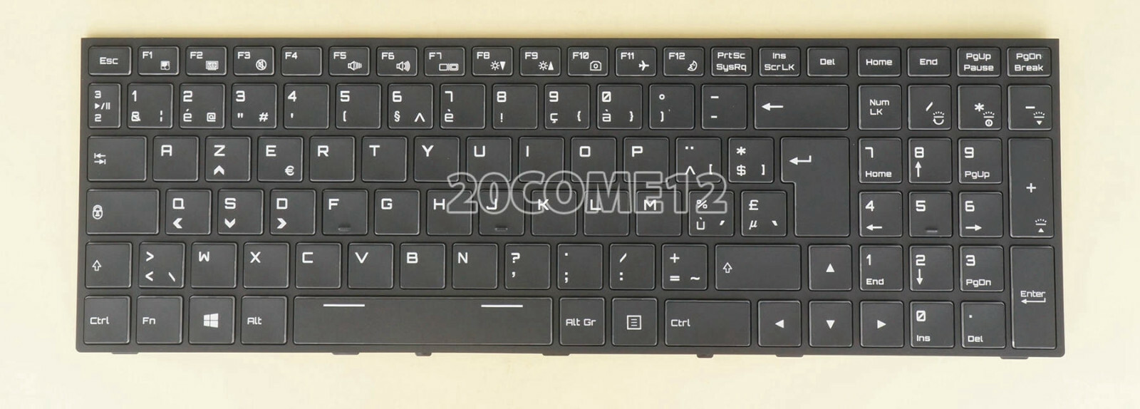 New for Clevo P671HP6-G P650RP6 P650RP6-G Keyboard Color Backlit ...