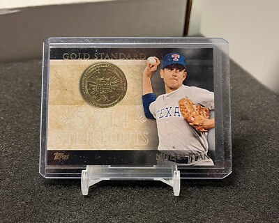 Nolan Ryan 2012 Topps Gold Standard insert card GS-40 Texas Rangers | eBay