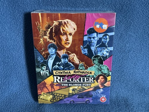 Cynthia Rothrock Lady Reporter Blu-ray With Slipcover Region B Eureka ...