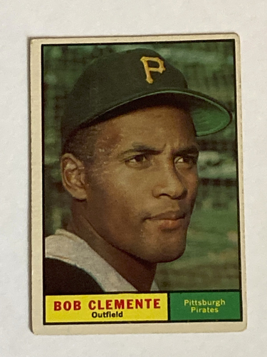 1961 Topps Baseball #388 Roberto Clemente Card-Pirates HOF VG | eBay