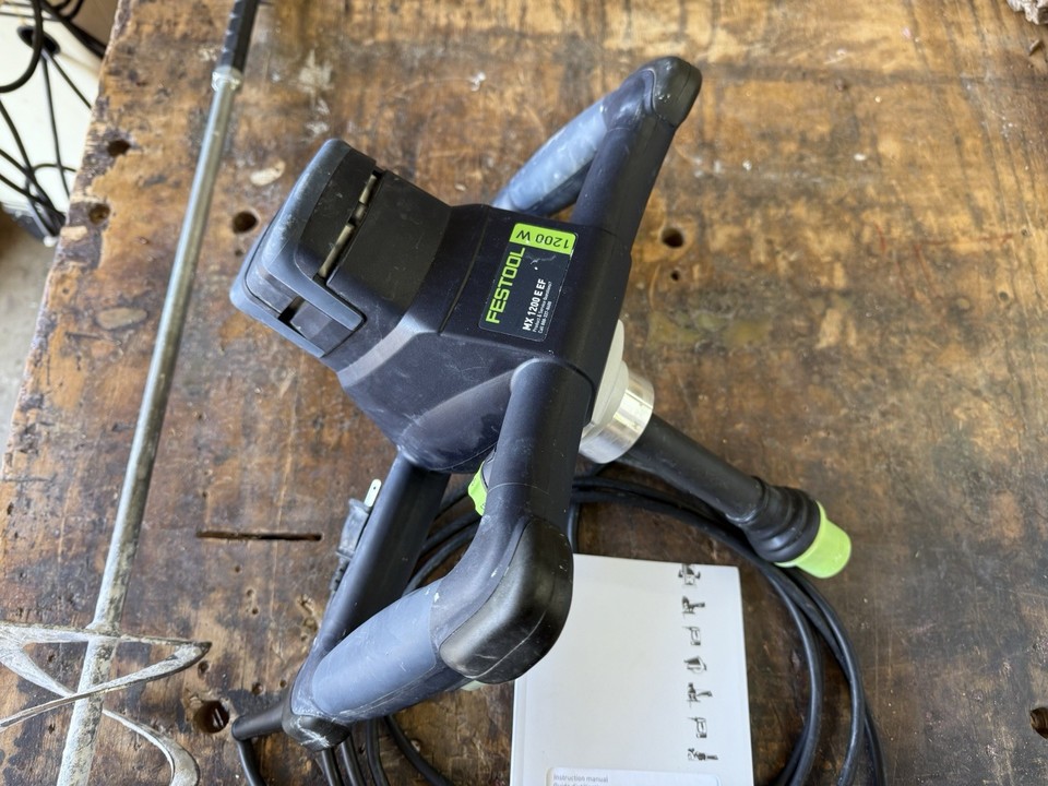 RARE Festool MX 1200 RE EF HS3R 1200 Watt Cement Mixer | eBay