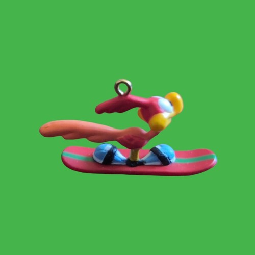 1995 Little Beeper Snowboard Tiny Toon Adventures Hallmark Miniature ...