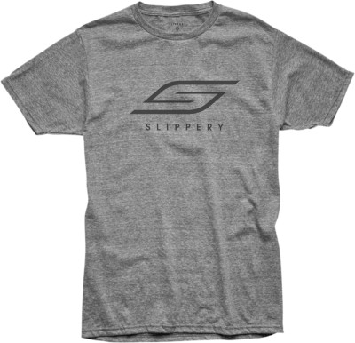 Slippery Slippery T-Shirt Large Gray 3030-20688 | eBay