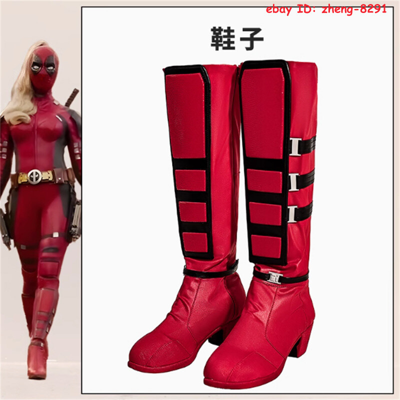 2025 Woman Deadpool 3 Halloween Jumpsuit Outfit Lady Pool Cosplay ...