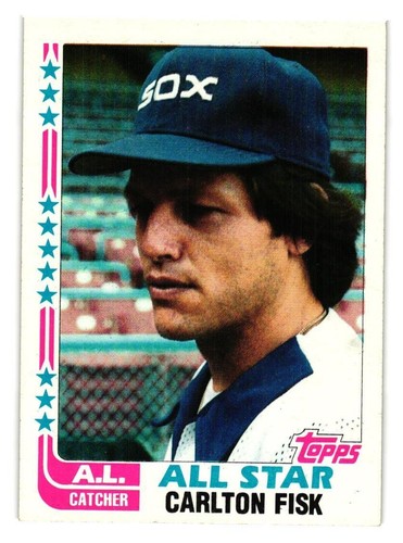 1982 Topps - #554 All-Star Carlton Fisk | eBay