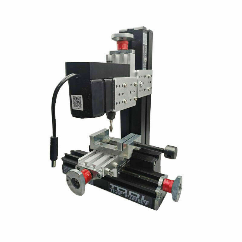 NEW 100~240V Metal Mini Milling Machine Woodworking Tool DIY Student ...