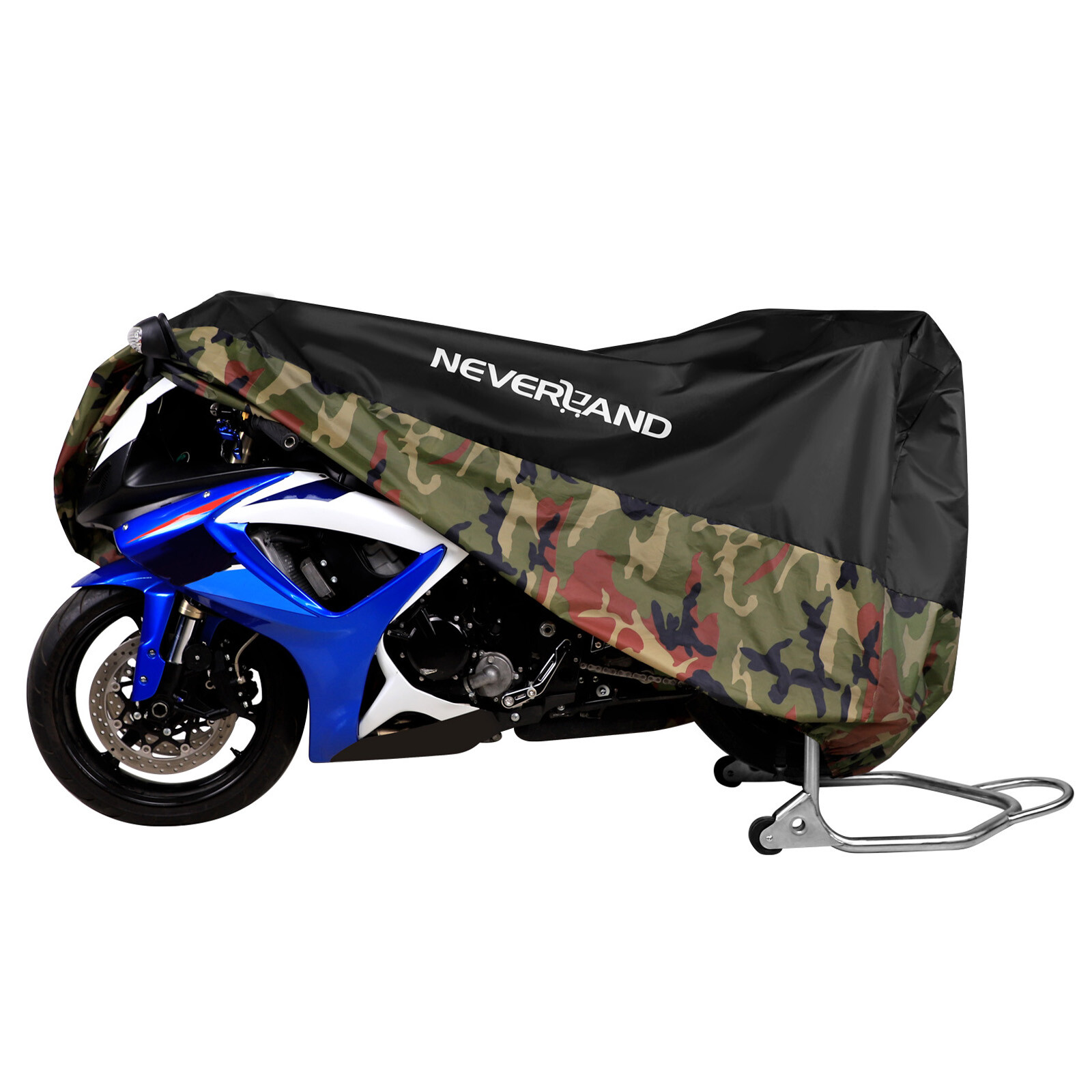 Large Waterproof Motorcycle Moped Bike Cover Rain Sun Outdoor Storage ...