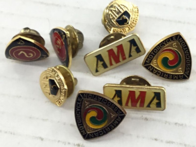 American Motorcycle Association Pins AMA Collectible Motorcycle Service ...