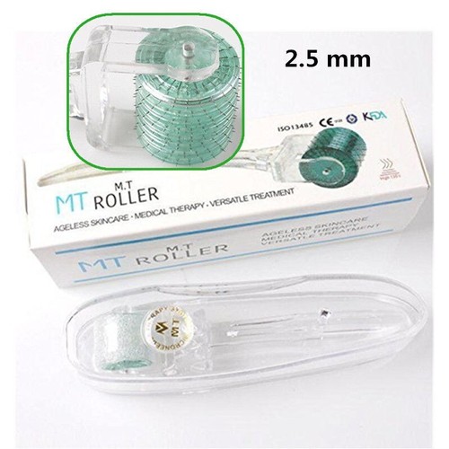 Bid MT MicroNeedle Titanium Derma Roller 2.5mm For Acne Scars Wrinkles ...