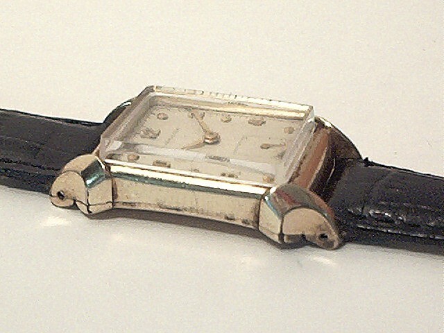 1940s HAMILTON 982 MILTON MEN'S 14K YGF 19J DRESS WRISTWATCH - RUNNING ...