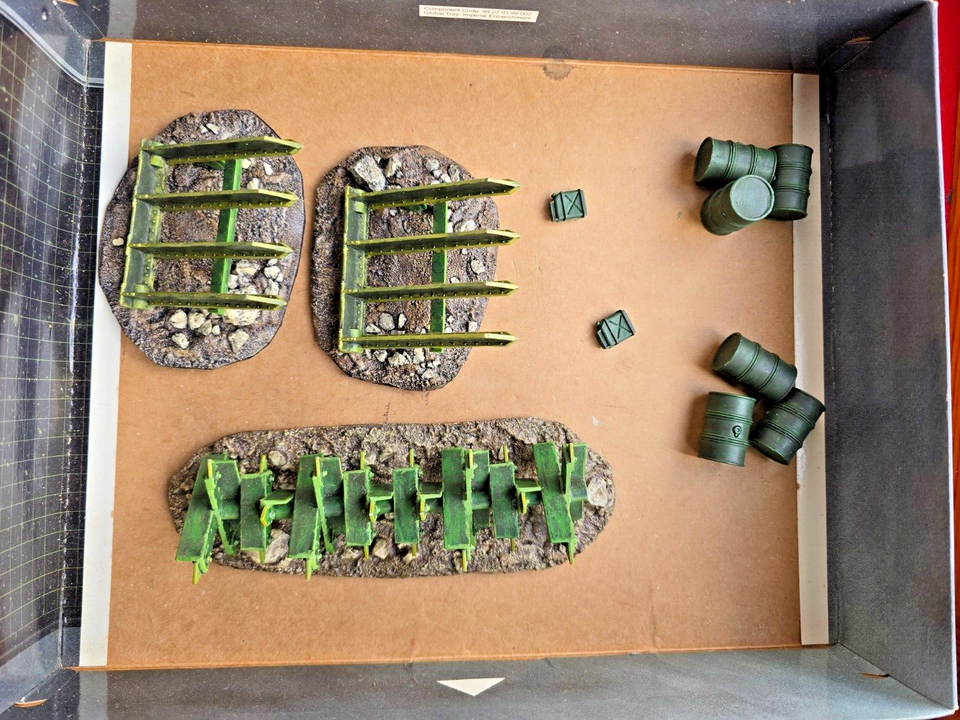 CITADEL IMPERIAL ENTRENCHMENT OOP IN BOX WARHAMMER ARMORCAST TERRAIN ...