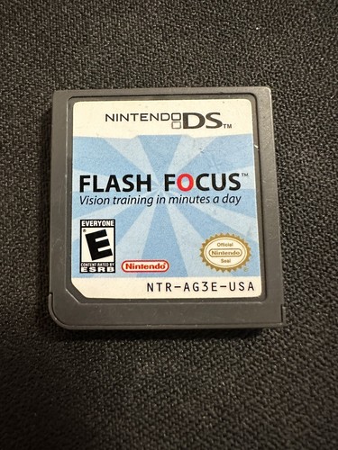 Flash Focus: Vision Training in Minutes a Day (Nintendo DS, 2007 ...