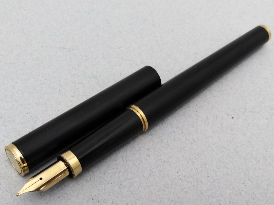 Sheaffer TRZ 40 Black Matte Fountain Pen Vintage Excellent | eBay