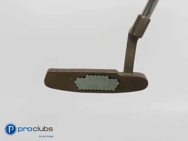 Ping Anser F Isoforce Brass 35" Putter - Original Ping Golf Pride USA ...