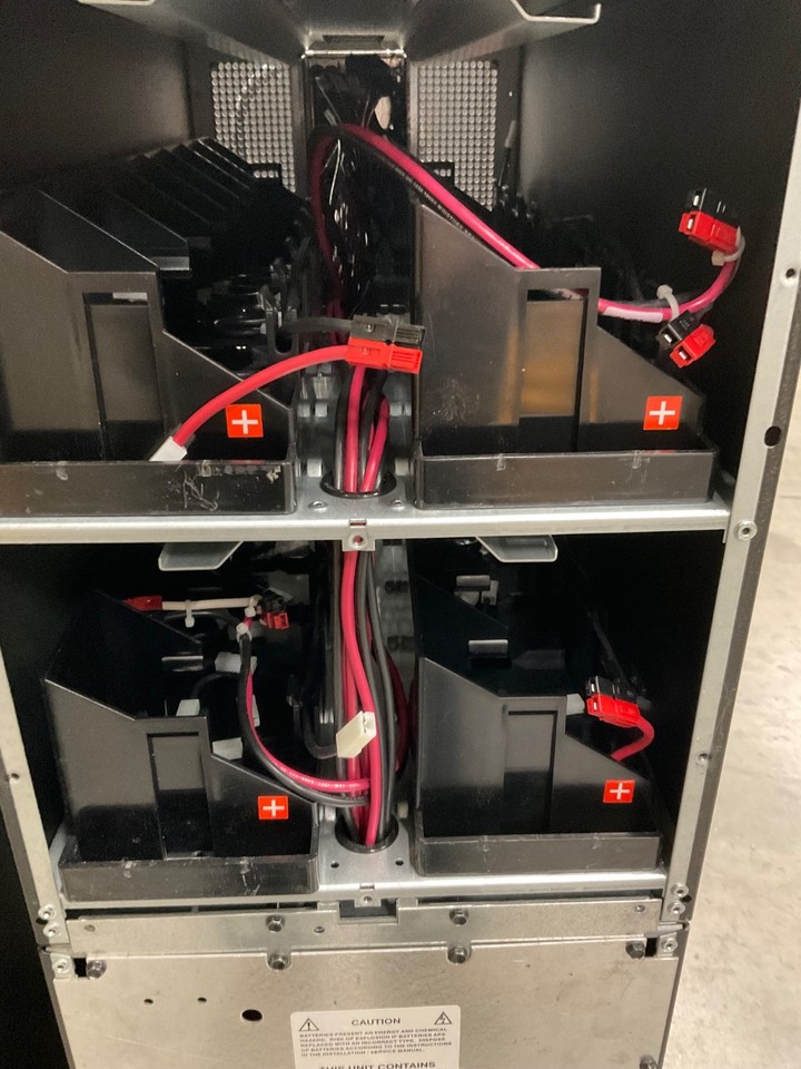 Eaton UPS SYSTEM 9355-10 10kva w/ Extended Battery Module *No Batteries ...