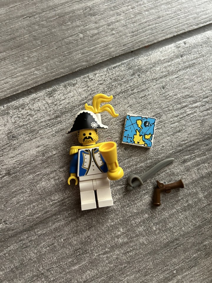 Lego Pirates Caribbean Clipper Governor Minifigure 6274 Imperial ...