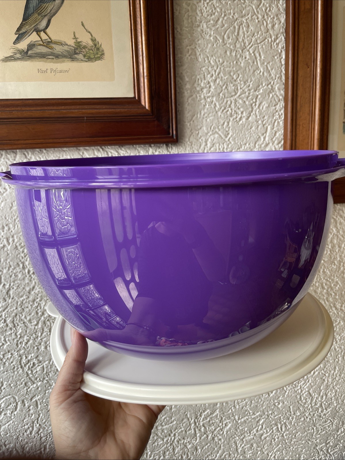 Wunderschöne Tupperware Große Schüssel 10 Liter Fotos