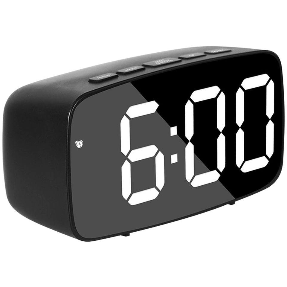 Creative Design LED Voice Clock Digital Desk Timer USB Powered Compact ...