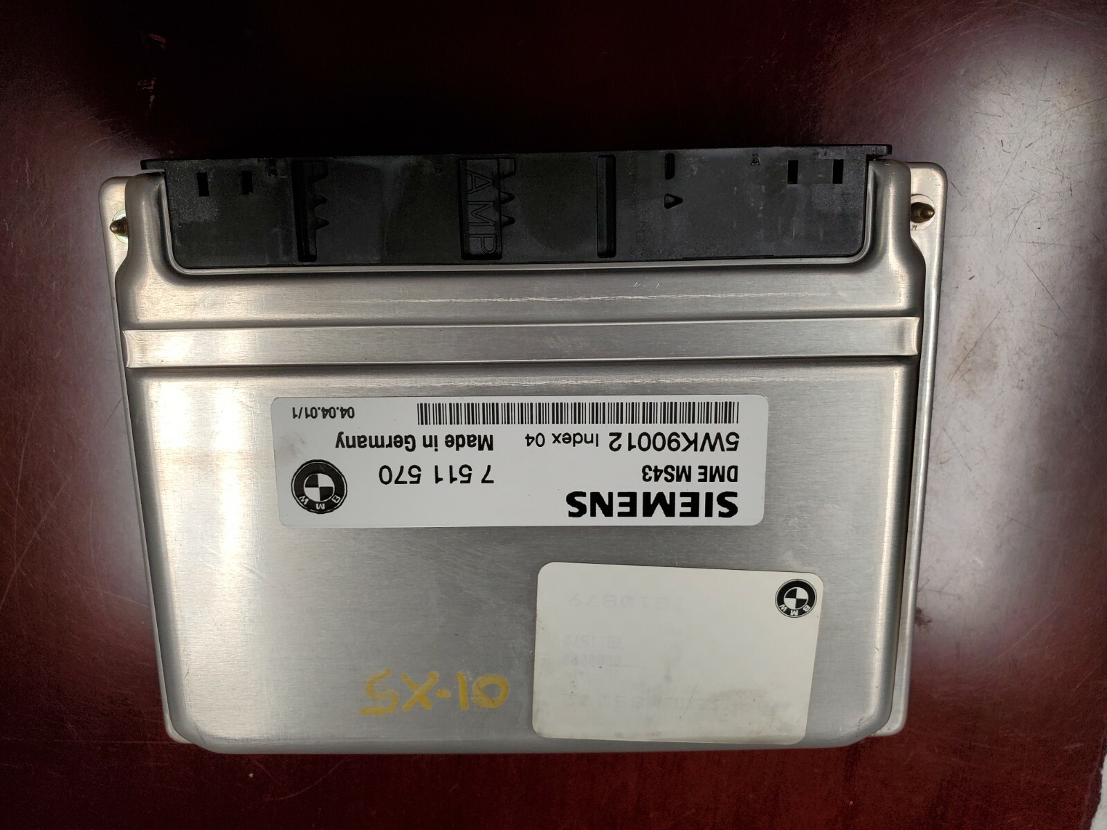 2001-02-03-04-2005-2006 BMW X5 E53 ENGINE COMPUTER MODULE ECM DME MS43 ...