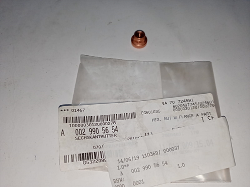 Mercedes-Benz (002-990-56-54) Nut W Flange, Binding | eBay