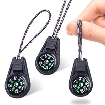 25 Pack Compass for Kids Compass Hiking, Mini Compass Survival, 10pcs ...
