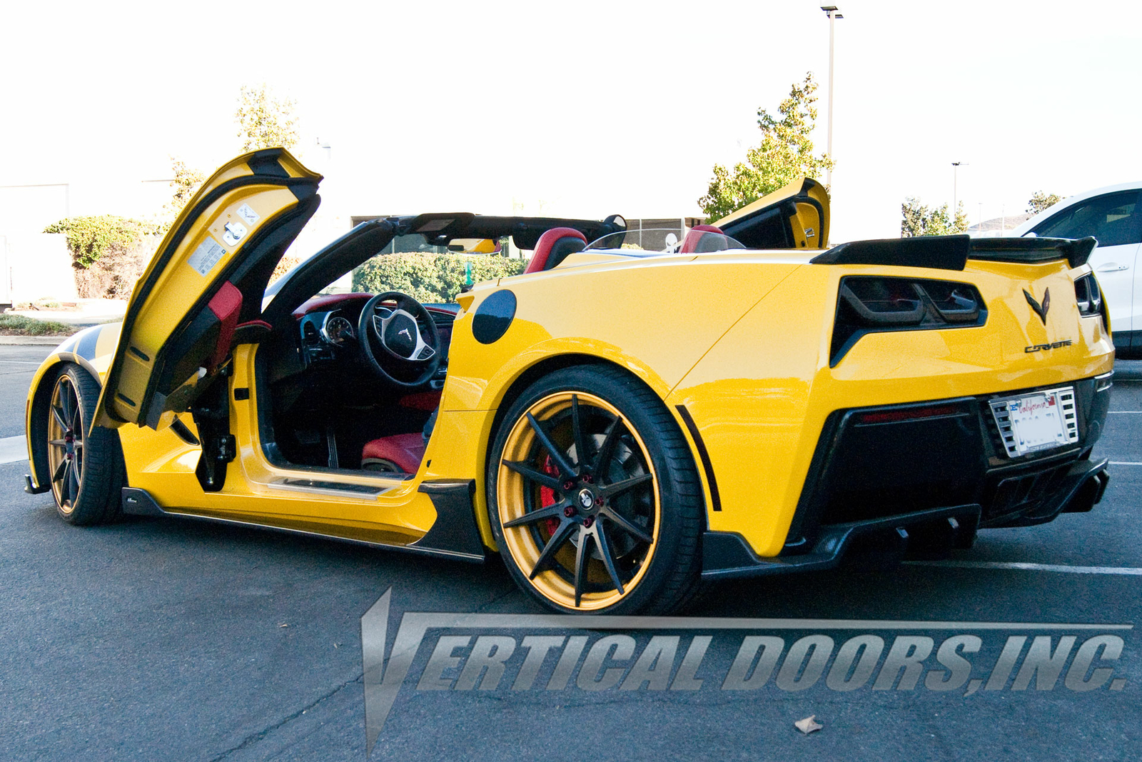 Vertical Doors - Vertical ZLR Door Kit For Chevrolet Corvette C7 2014 ...