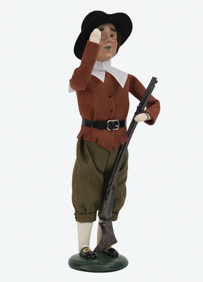 Colonial Byers Choice Fall Pilgrim Man 5012D | eBay