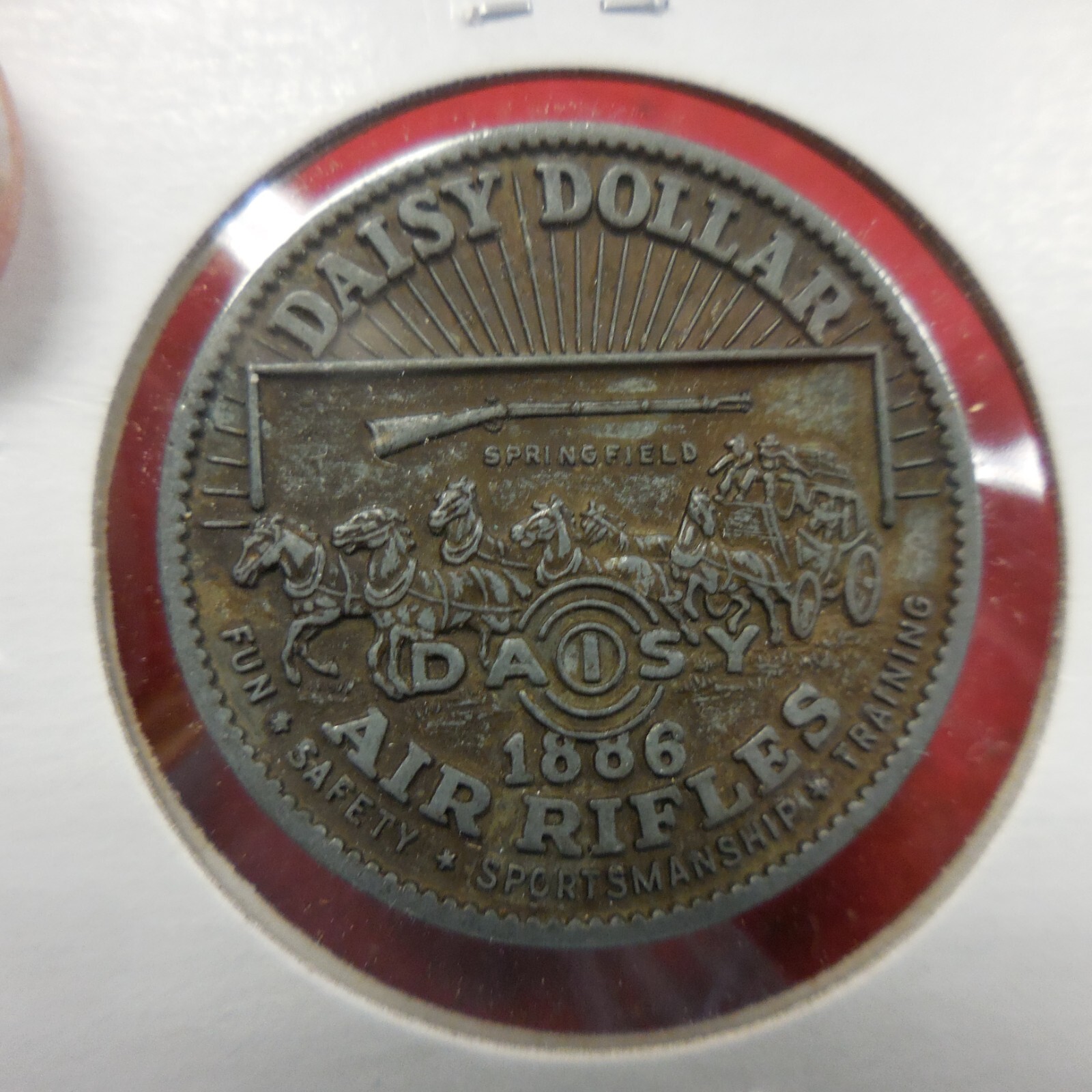 Vintage Daisy Dollar Air Rifles Guns of the West Medal Coin Token C2951 ...