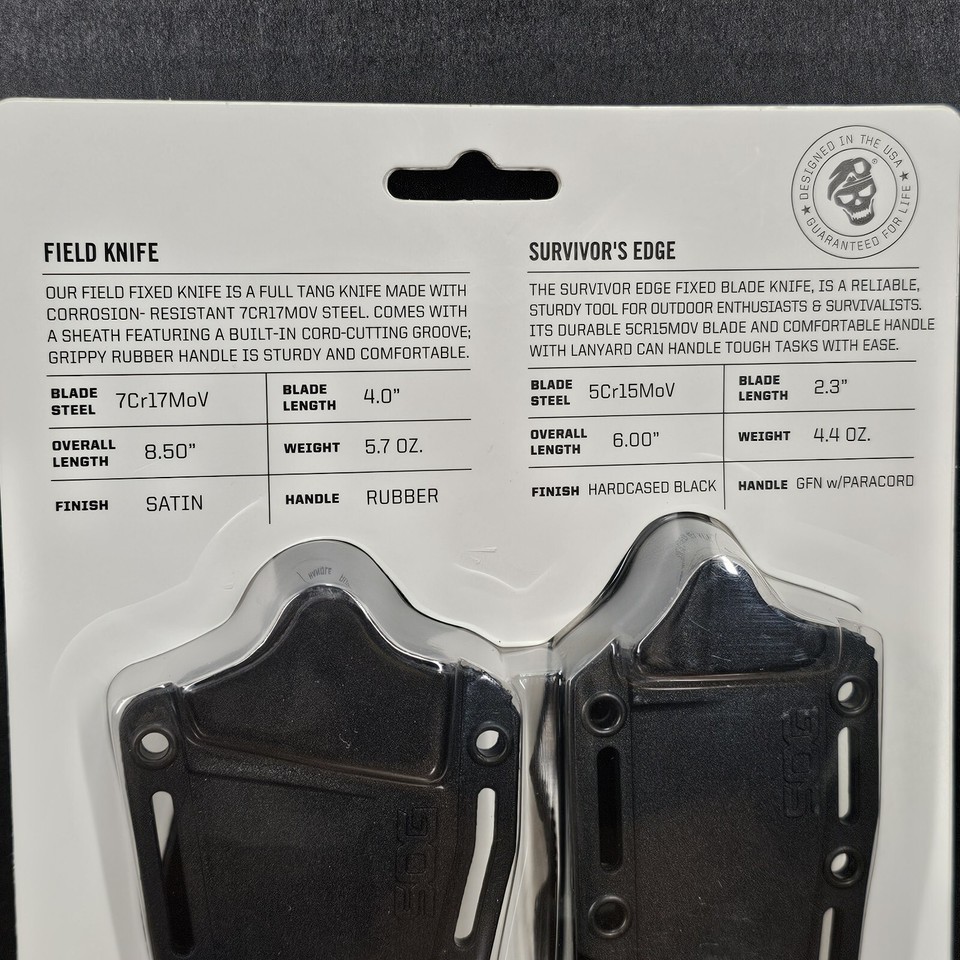Sog Combo Kit Sog Field Knife Sog Survivors Edge MacV Tool - NEW | eBay