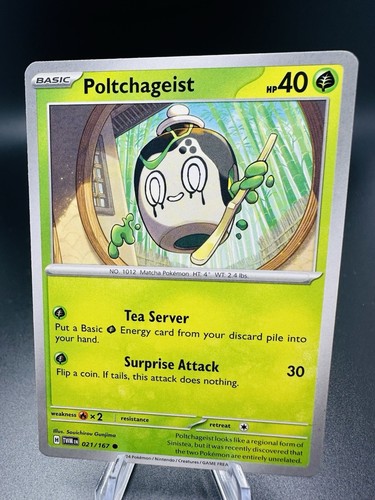 Pokemon TCG - Poltchageist 21/167 - Twilight Masquerade 2024 | eBay