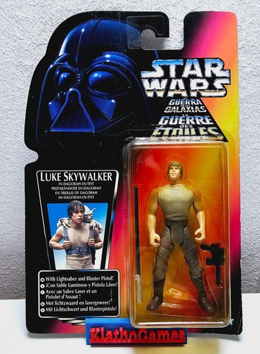 LUKE SKYWALKER DAGOBAH LLS US RED CARD STAR WARS POWER OF THE FORCE ...