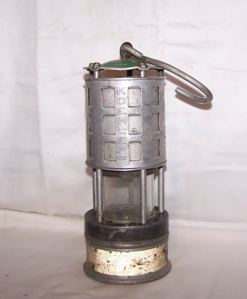 Koehler Permissible Flame Safety Lamp No. 209 WV Coal Miner's Lantern/ Lamp | eBay