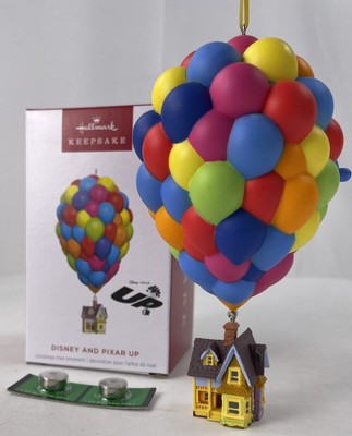 Hallmark Disney Pixar UP Magic Balloon House Ornament Keepsake Sound ...