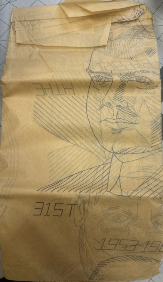 Vintage Uncut Grit Quilt Pattern Bicentennial Presidents Faces #7330 #7 ...