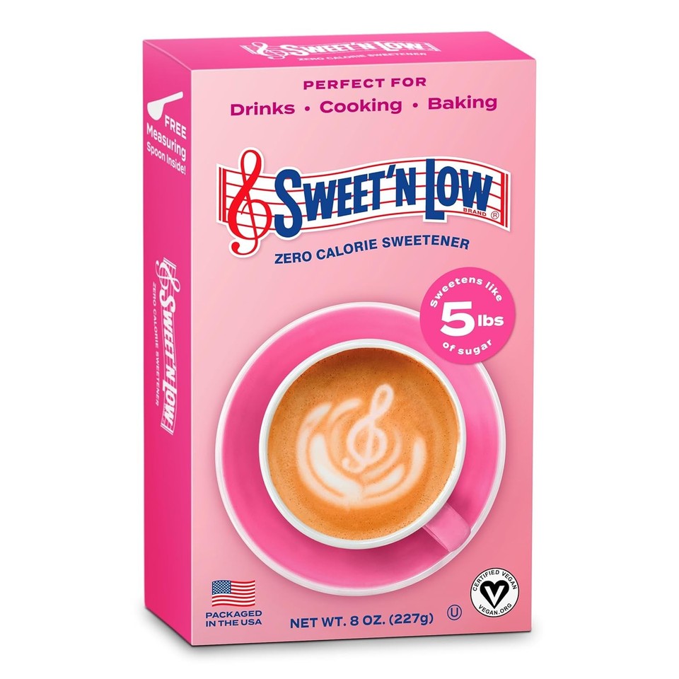 Sweet'N Low Zero Calorie Bulk Sweetener 8 oz Box | Kosher Gluten Free ...