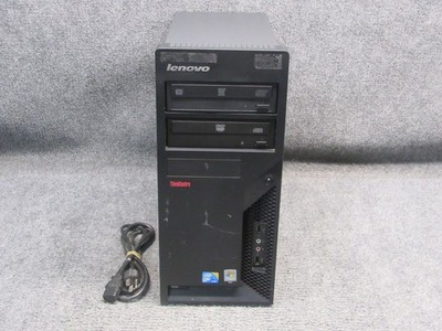 Lenovo ThinkCentre M58p PC Tower Core 2 Duo E8400 3.00GHz 4GB RAM 500GB ...