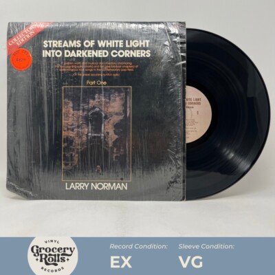 1977 LP Streams of White Light into Darkened Corners Part 1 Larry ...