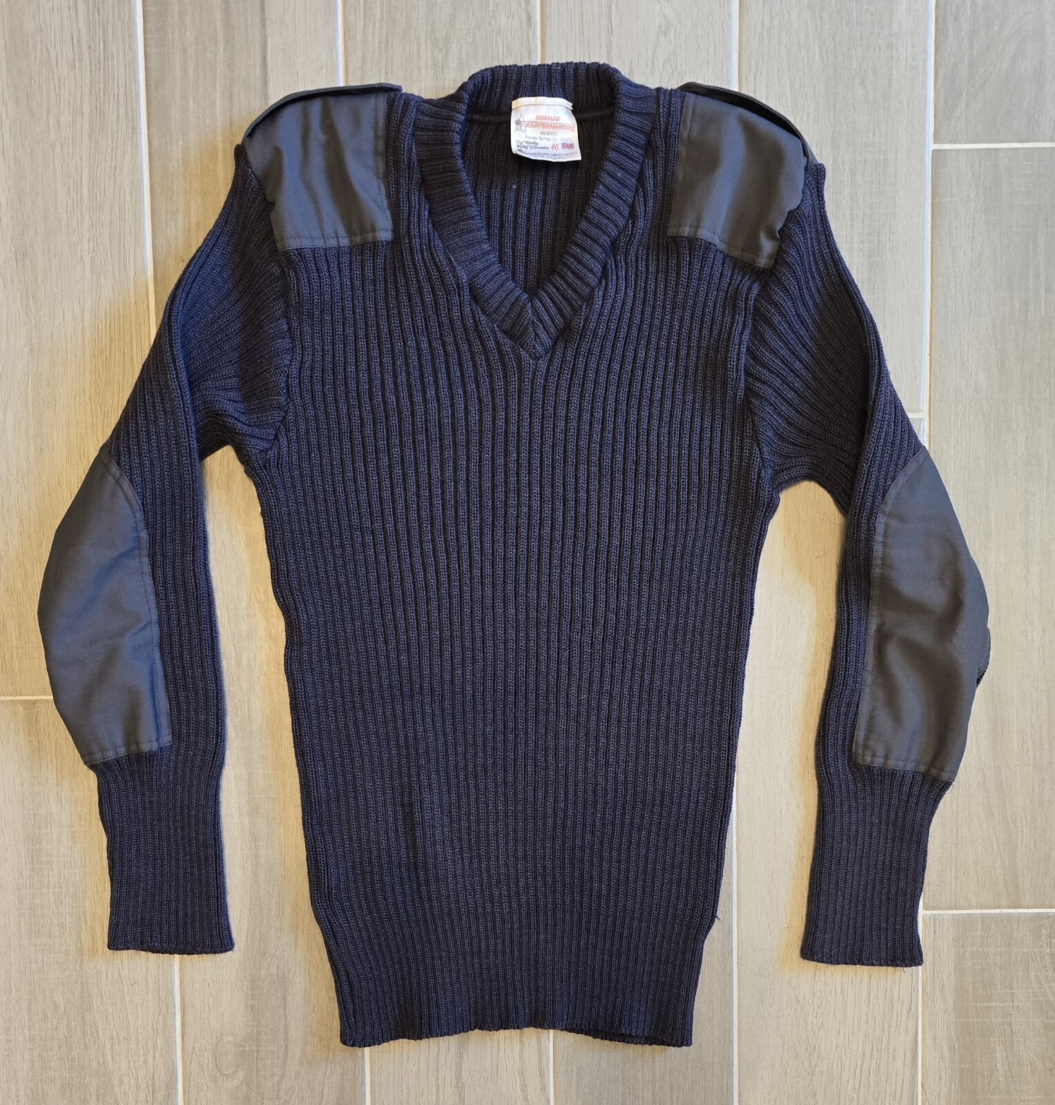 Vintage Brigade Quartermasters Woolly Pulley Navy Men… - Gem