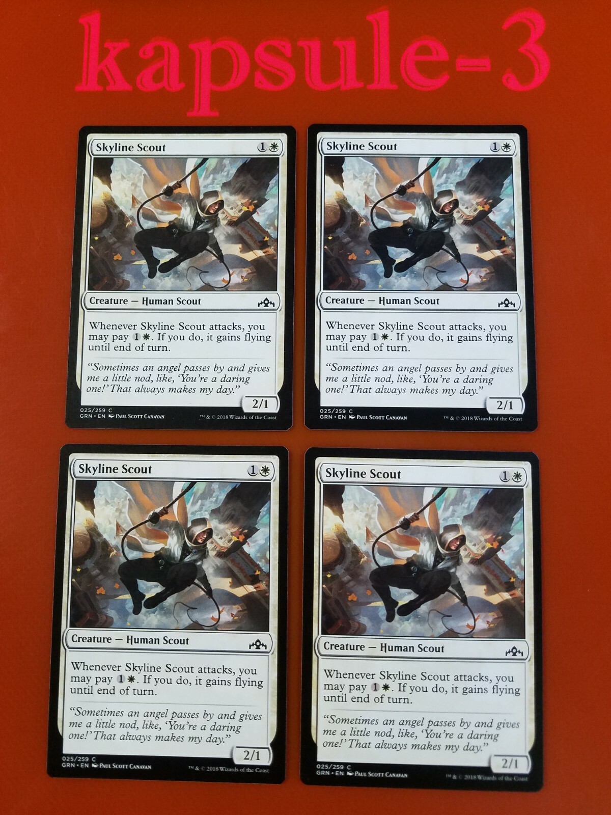 4x Skyline Scout (LP-NM) | Guilds of Ravnica | MTG Magic Cards | eBay