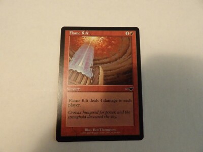 FLAME RIFT Nemesis MTG Magic The Gathering | eBay