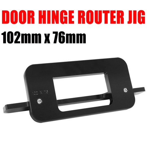 102x76 Door Hinge Router Jig , Door Hinge Cutting Jig For Rotary Tool ...