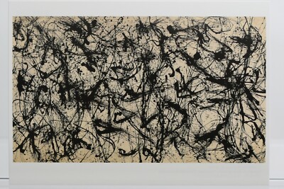 JACKSON POLLOCK: "NUMBER 32" , 1950 Art-Postcard NEW | eBay