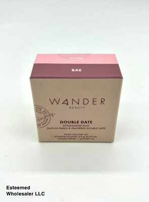 WANDER Double Date Eyeshadow Duo Wink/Bae | eBay