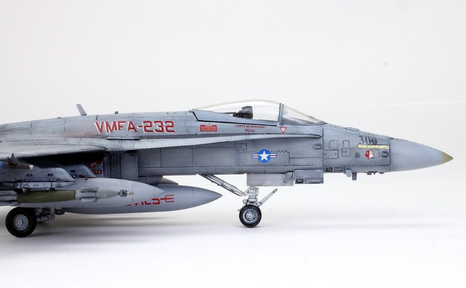 PreSale USMC F/A-18A VMFA-232 "Red Devils" 1:72 Pro Built Model | eBay