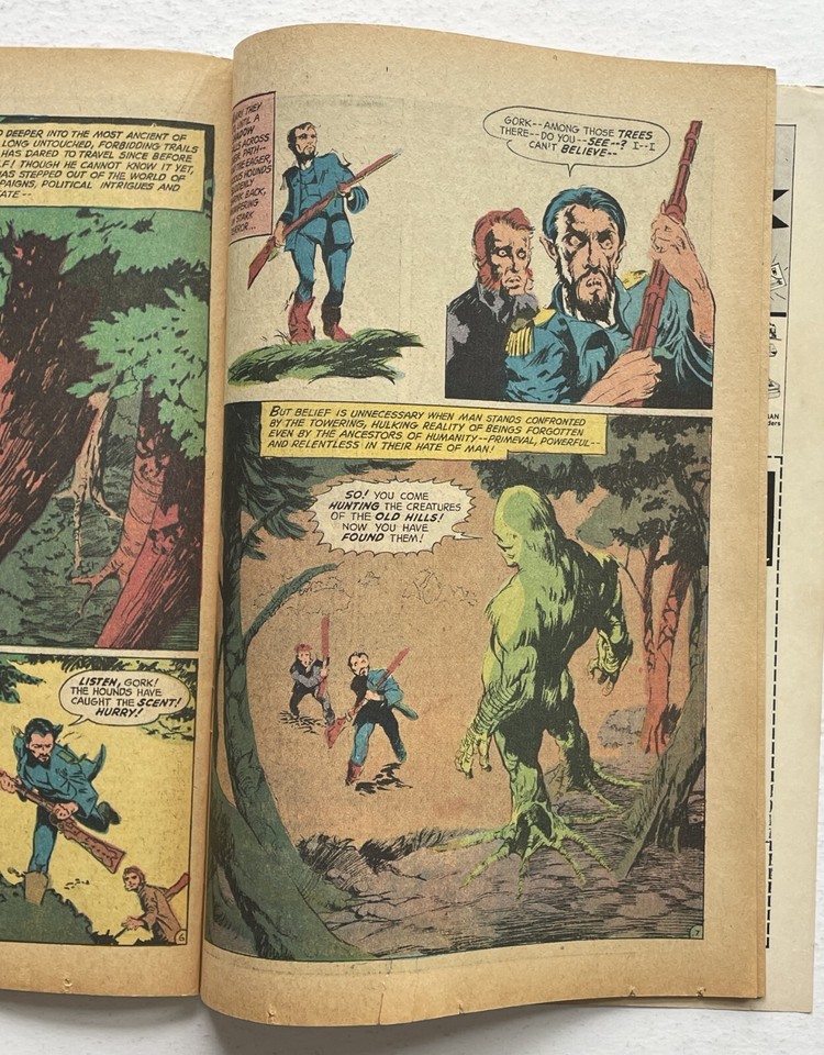 House Of Mystery #195. KEY Bernie Wrightson Art & Swamp Thing Prototype. DC 1971 | eBay