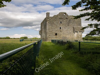Photo 12x8 Castles of Munster: Ballymalis, Kerry (1) Baunclune This ...